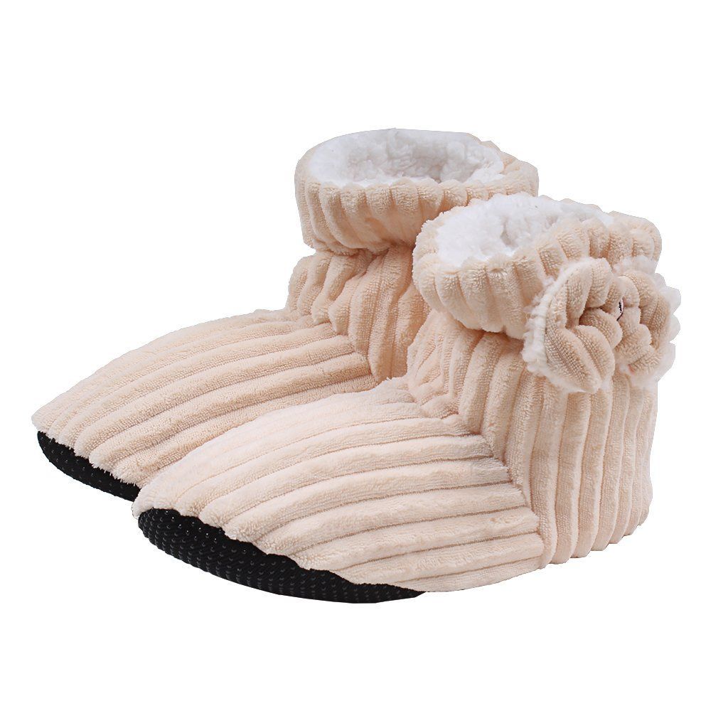 Nordic Fleece Bow Booties – The Sherpa Pullover Company