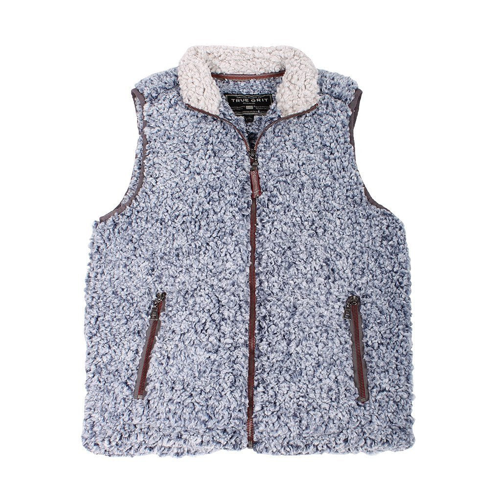 True Grit Frosty Tipped Double Up Vest – The Sherpa Pullover Company